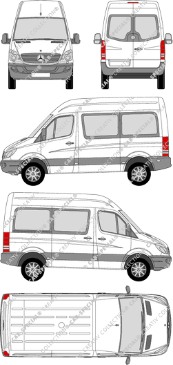 Search vehicle drawings | ccvision CAR-SPECIAL®: Mercedes-Benz Sprinter